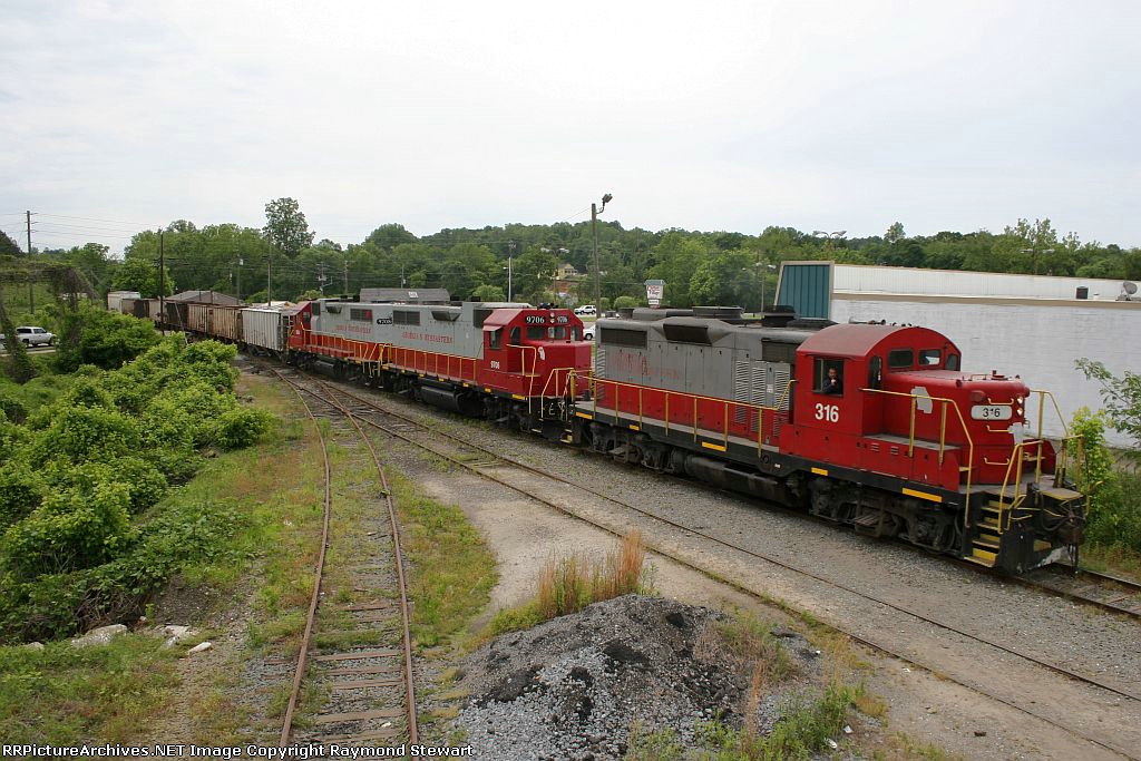 GNRR 316 in Canton